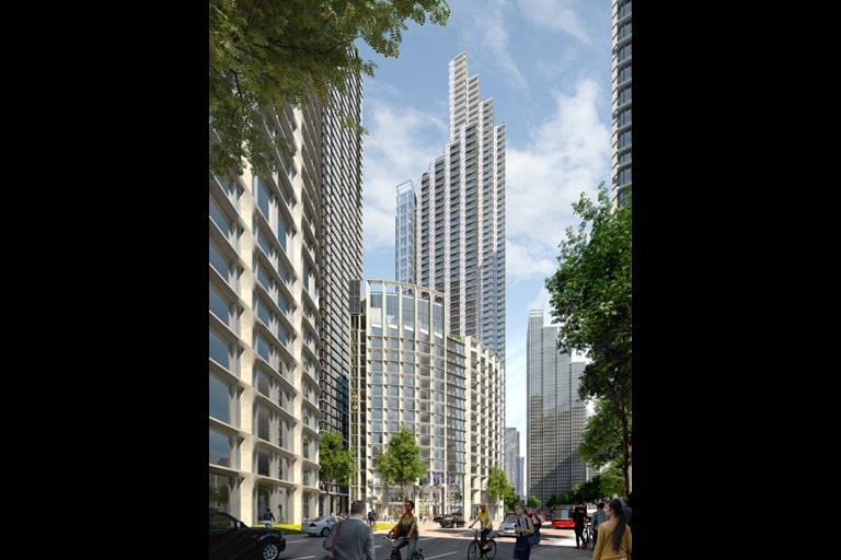 Plans in for Pilbrow & Partners’ £2bn Nine Elms tower cluster | News ...